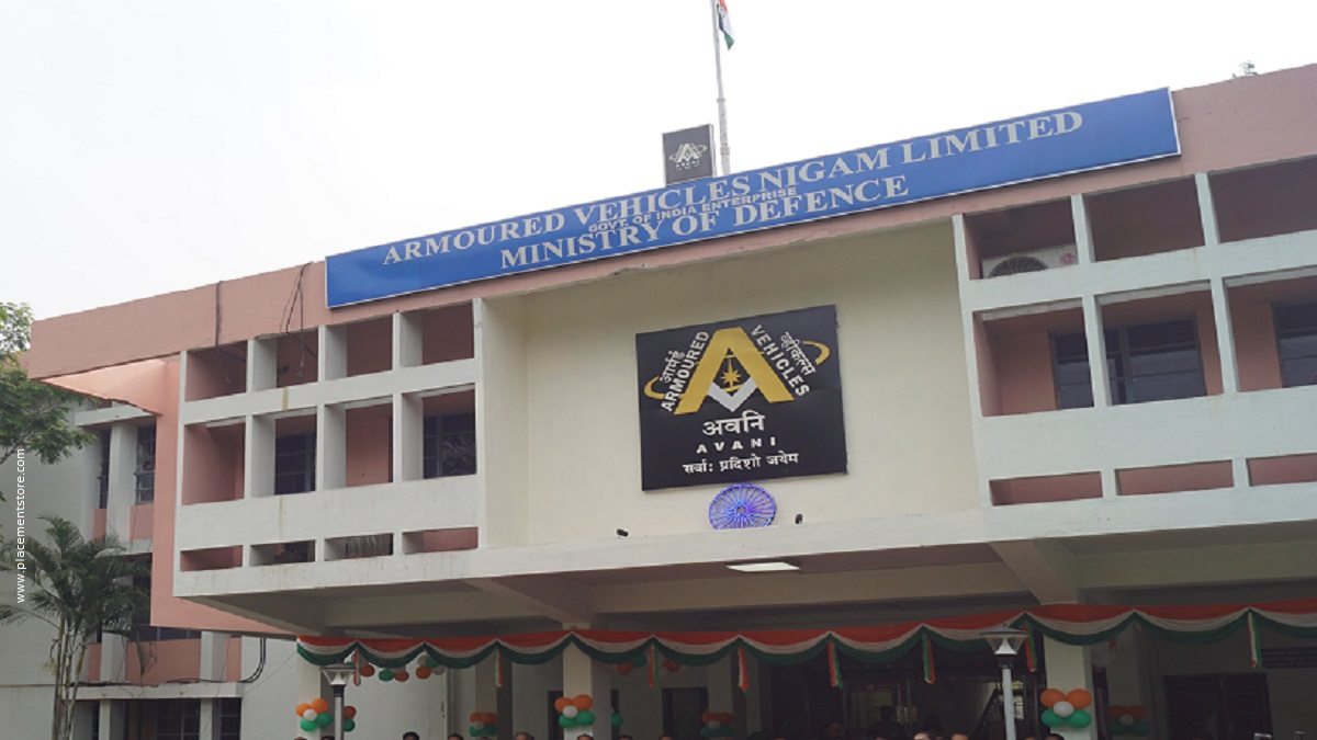 AVNL-Armoured Vehicles Nigam Limited » Placement Store