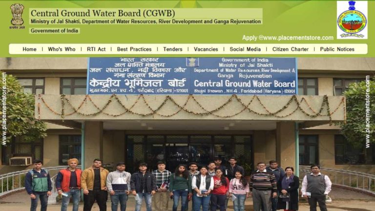 CGWB Recruitment 2026 » Apply Online Vacancy Notification Update