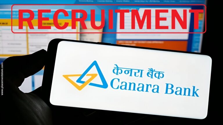 Canara Bank Recruitment 2026 » Apply Online, Selection Process ...