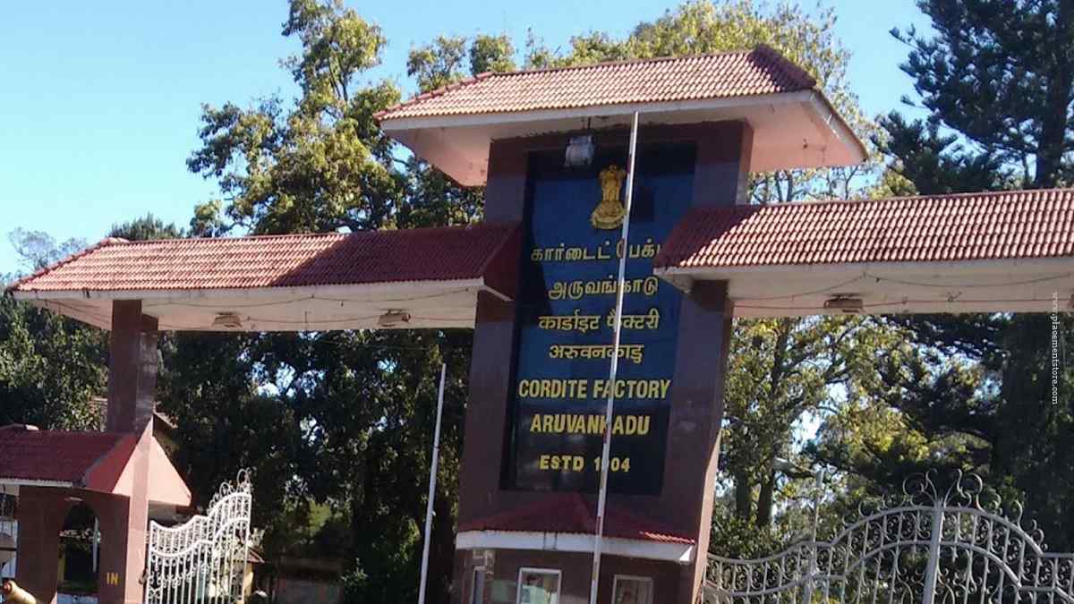 Cordite Factory Aruvankadu Tenure Based CPW Personnel Recruitment 2026 ...