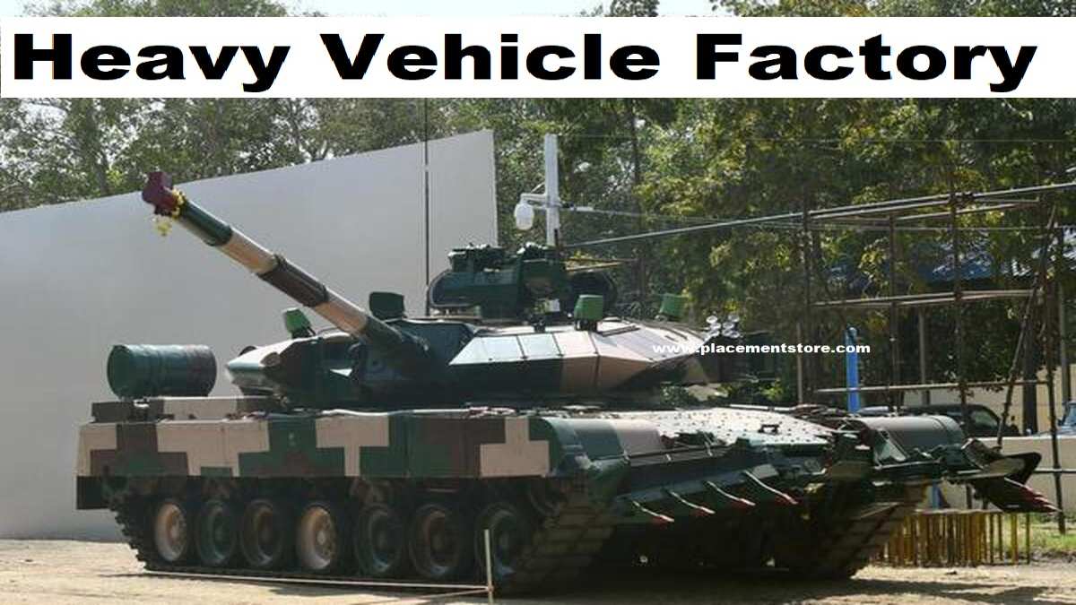 HVF-Heavy Vehicle Factory » Placement Store