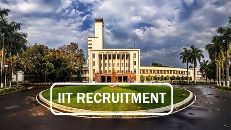 IIT Recruitment 2025 » Apply Online Latest Vacancy Notifications