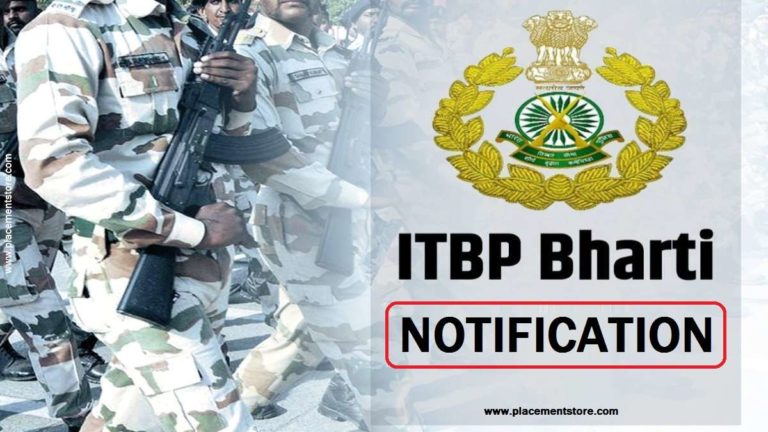 ITBP ASI, HC, Constable Recruitment 2024 » Apply Online 20 Posts